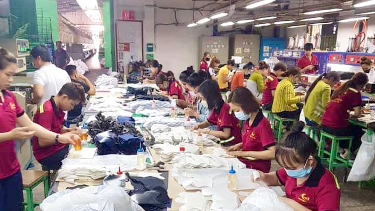 Dịch vụ cung ứng lao động Ngành may mặc